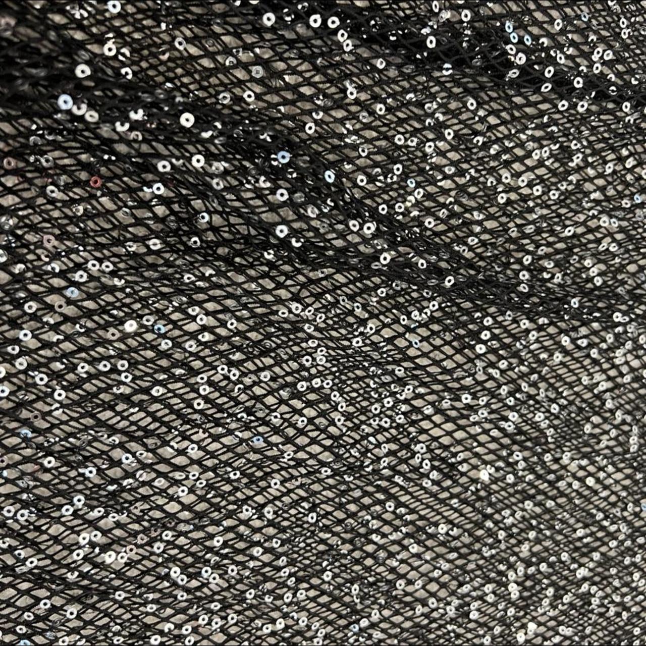 Women's Black and Silver Cover-ups | Depop