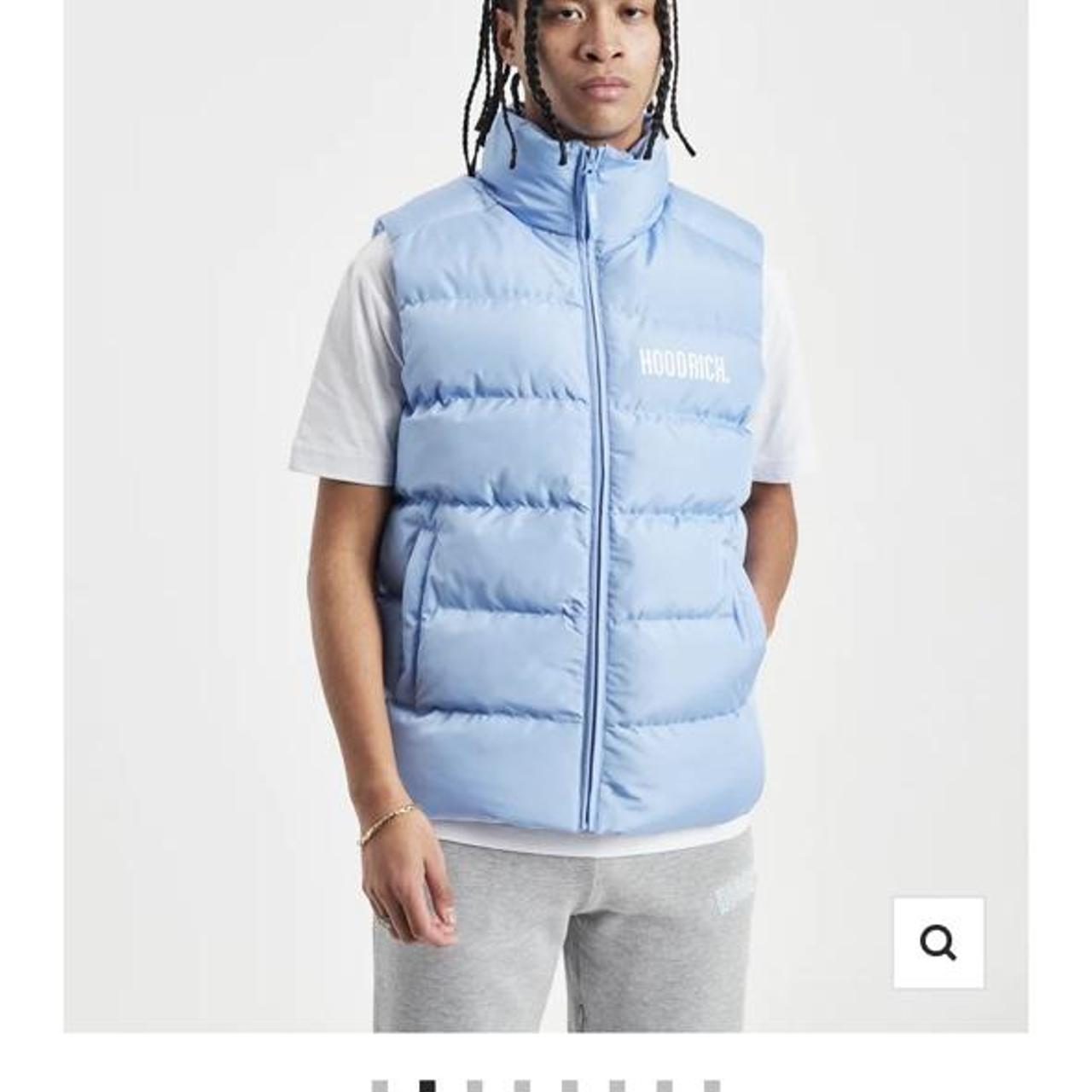 OG Stack Gilet Baby Blue Size S Brand new still has tag - Depop