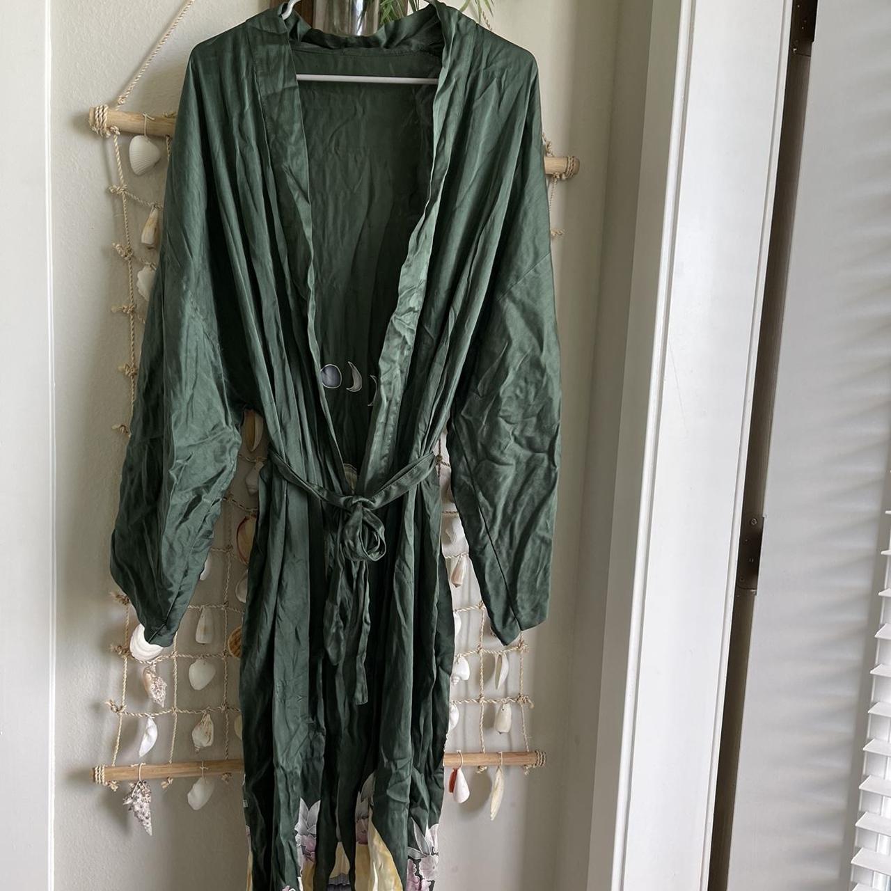 Forest green goddess robe 🌿 🌕 Reflect your divine... - Depop