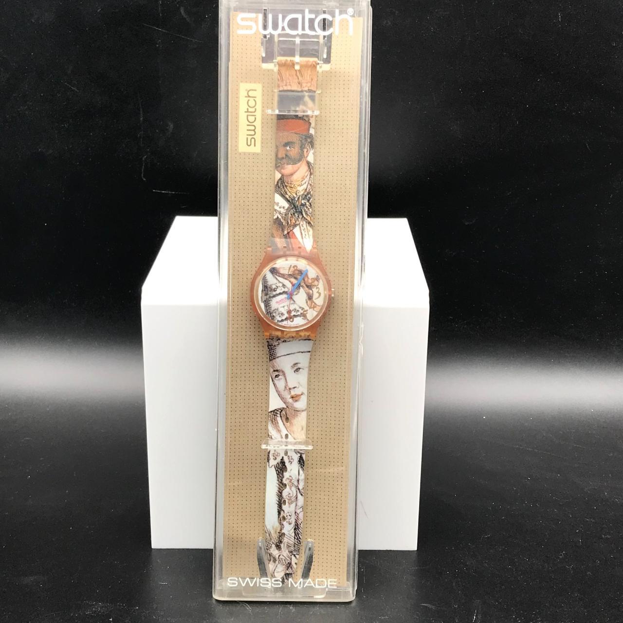 New Vintage Swatch Watch GP105 Masquerade 1993 New... - Depop