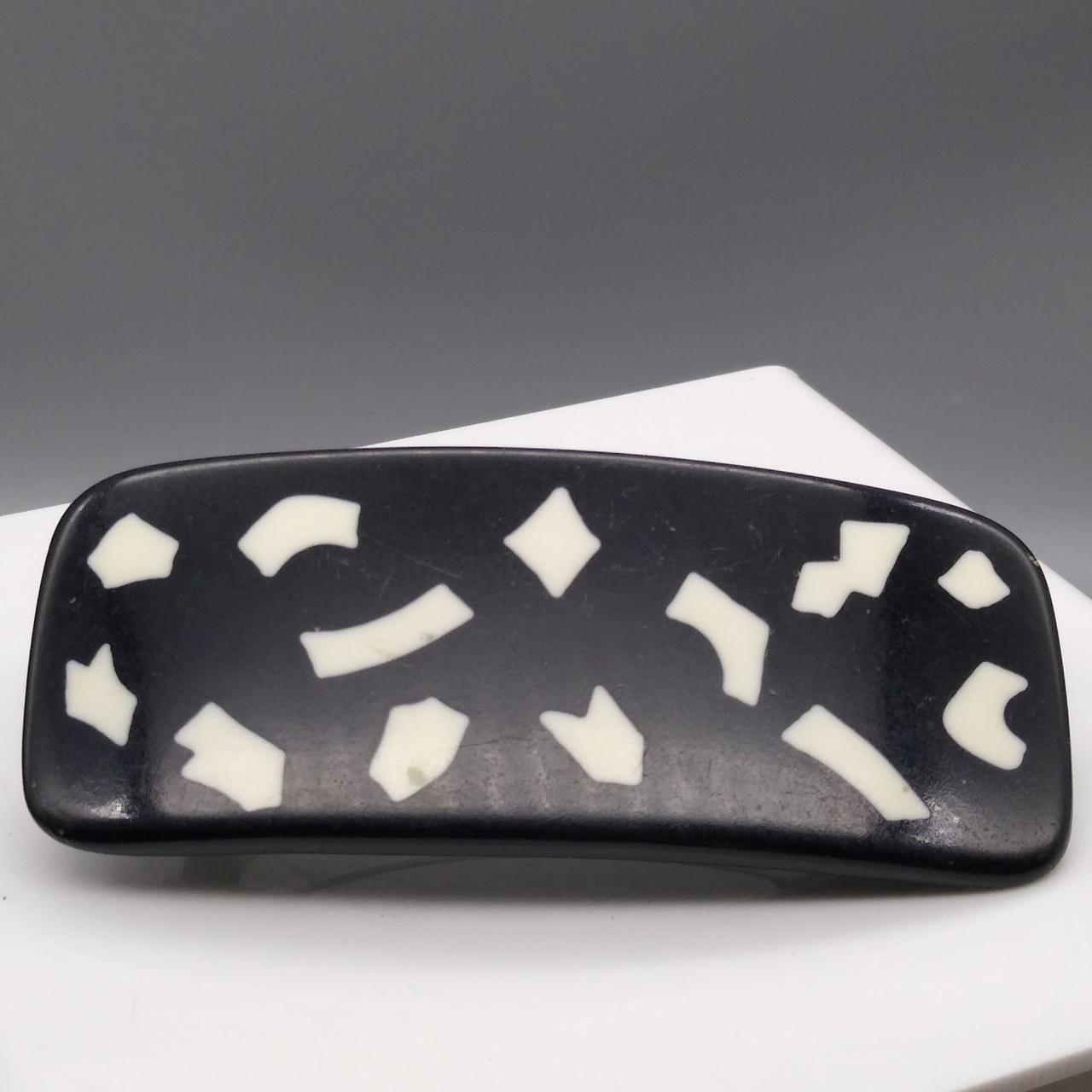 Women's Black and White Hair-accessories | Depop