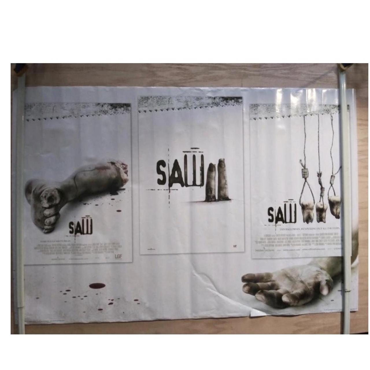 SAW 🎬 SAW II 🎬 SAW III MOVIE POSTER COLLAGE 2006... | Depop