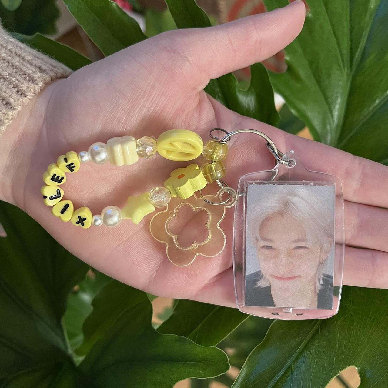 Felix Stray kids sunshine keychain ☀️ Handmade by me... - Depop