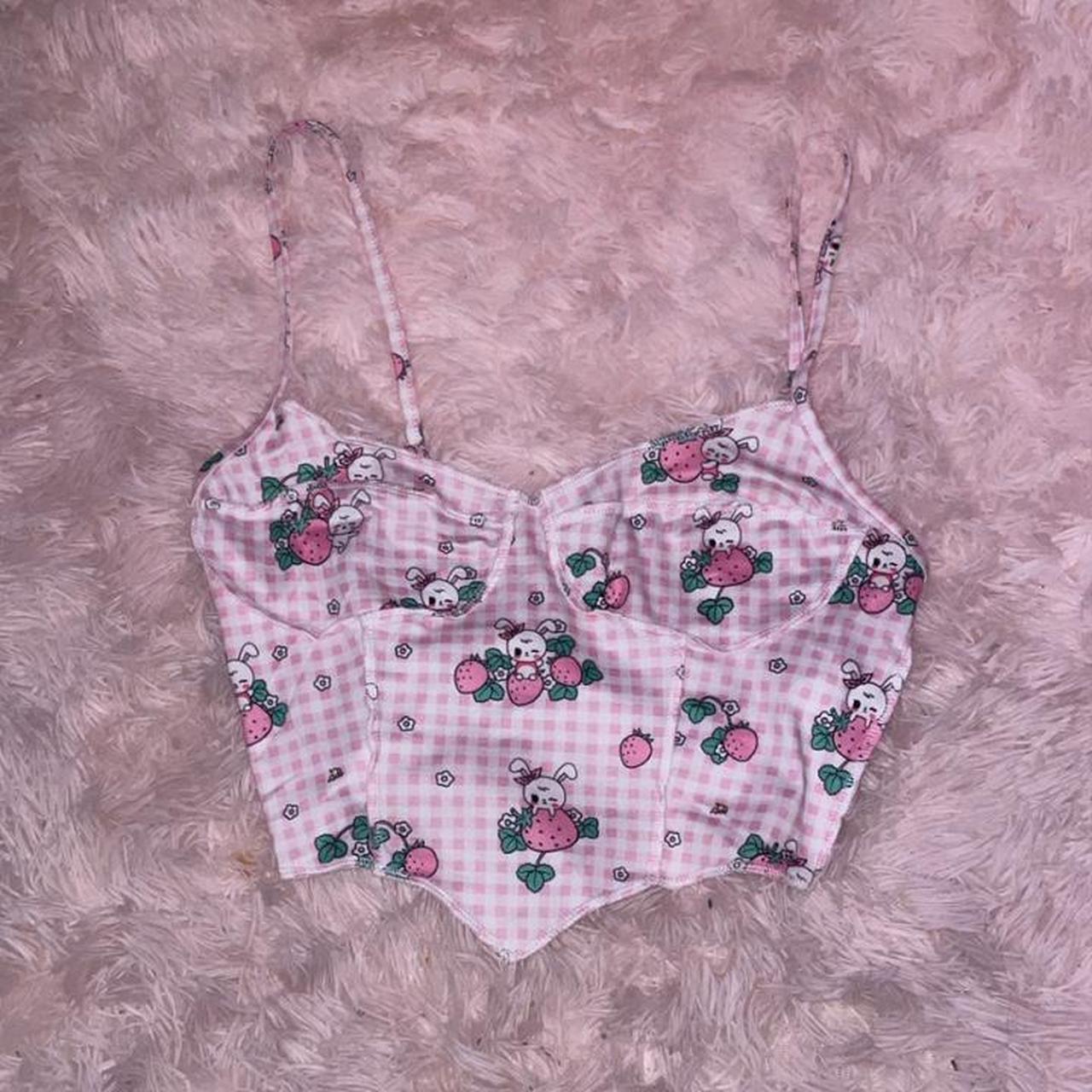 soft pink crop top 💕💞 #croptop #pinktop #haltertop... - Depop