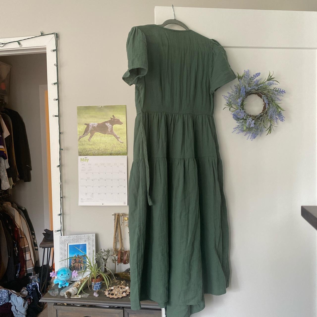 Target green dress. Brand new and never worn with... - Depop