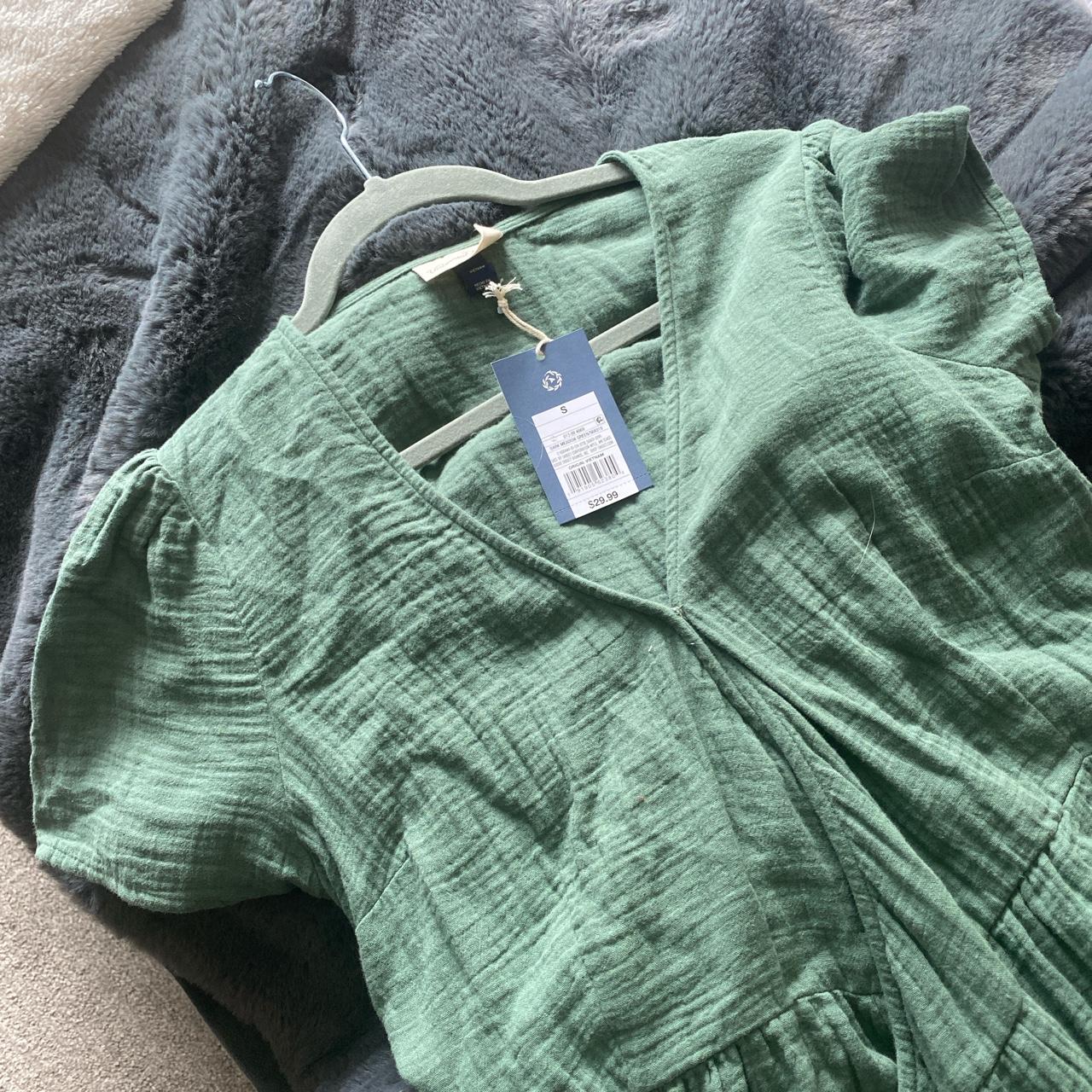 Target green dress. Brand new and never worn with... - Depop