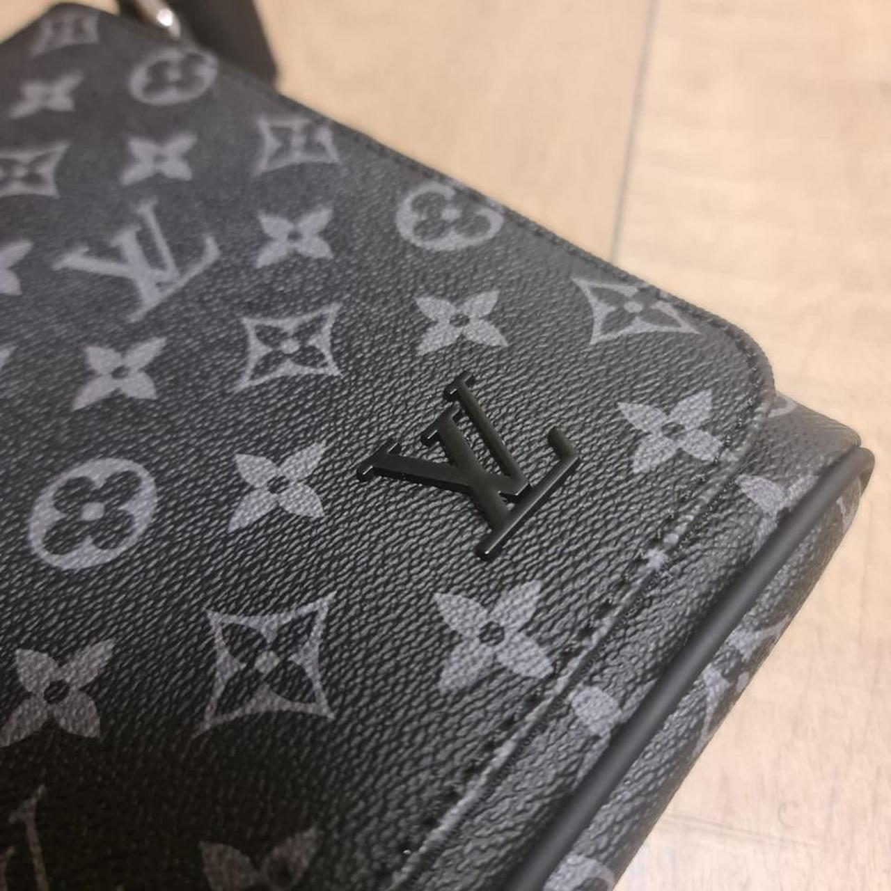 Louis Vuitton Messenger Monogram Eclipse Bag. Brand... - Depop