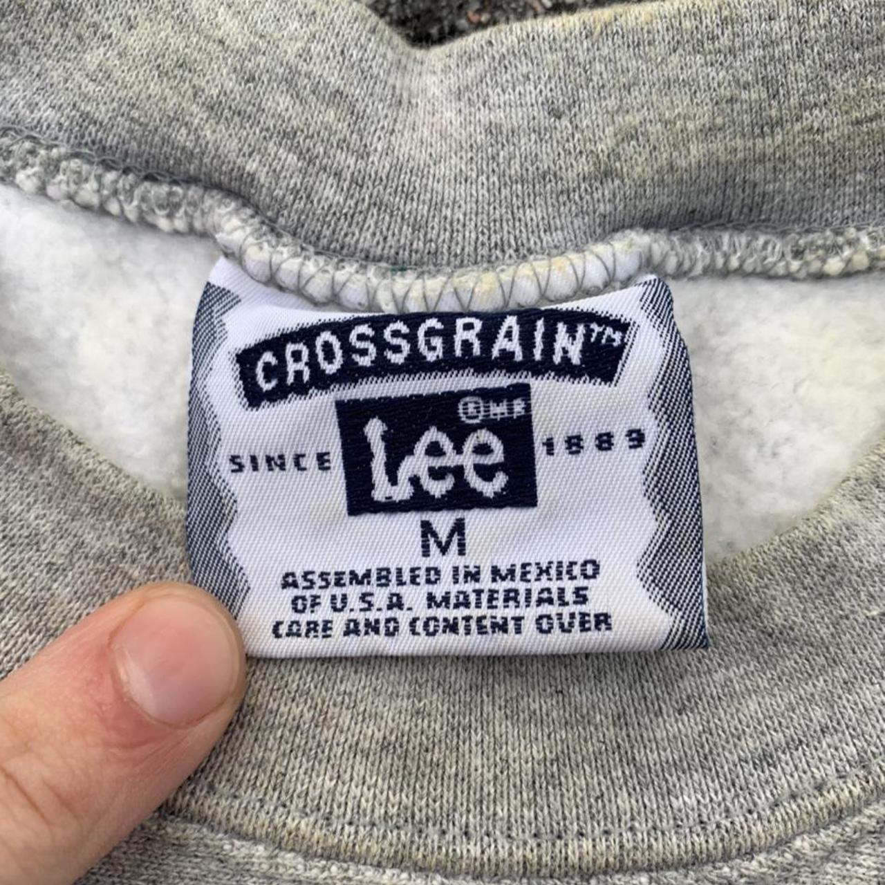 Lee Men's Grey Sweatshirt | Depop