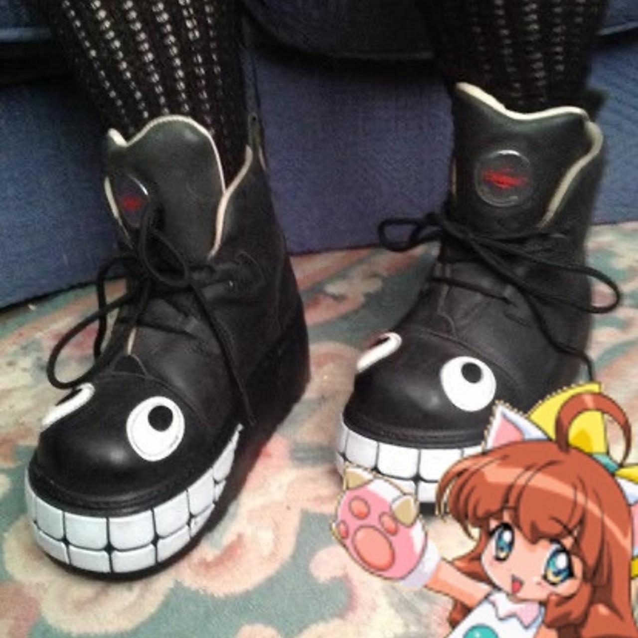 ISO: LF Swear smiley platforms in a women’s size 9... | Depop