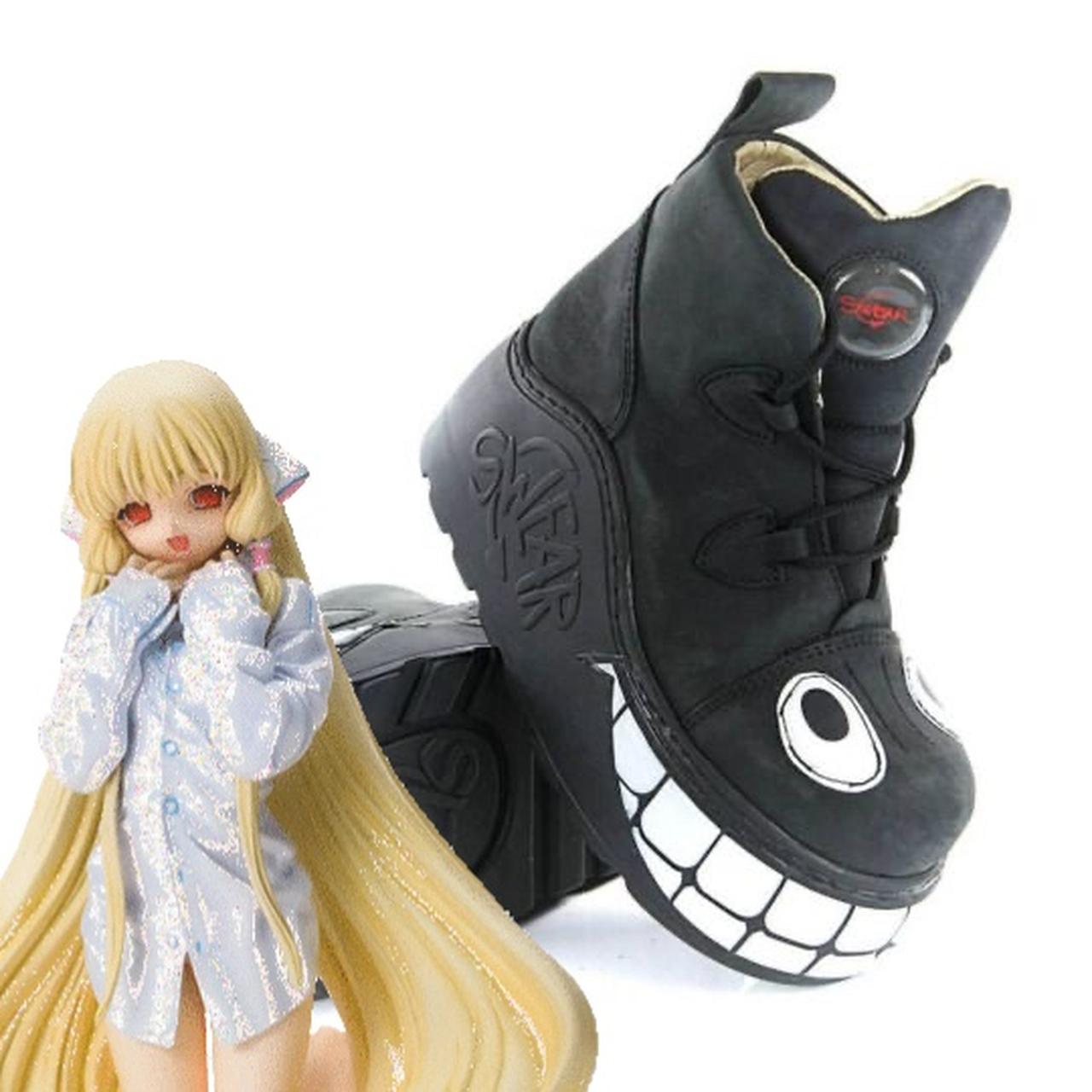 ISO: LF Swear smiley platforms in a women’s size 9... | Depop