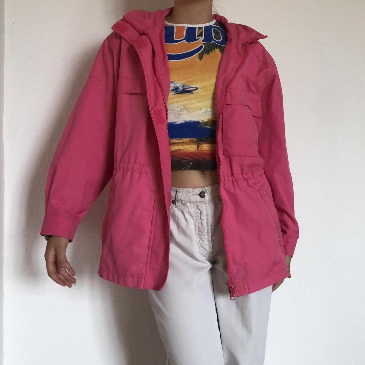 🌺 Vintage Pink Fall Jacket🌺 •Perfect condition... - Depop