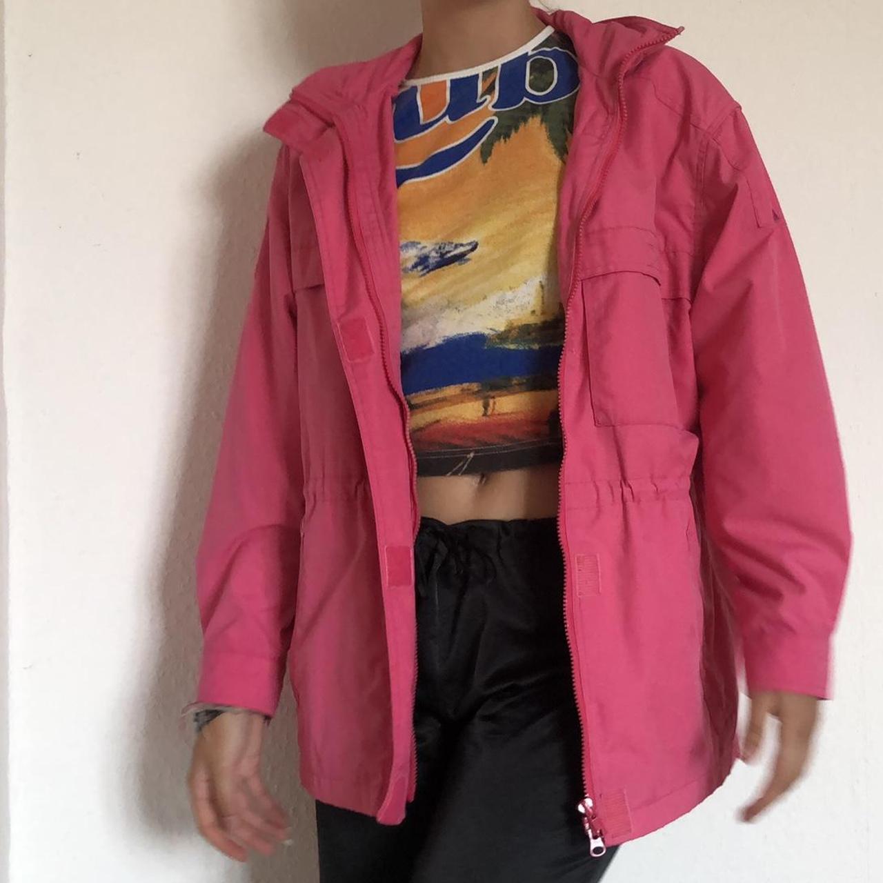 🌺 Vintage Pink Fall Jacket🌺 •Perfect condition... - Depop