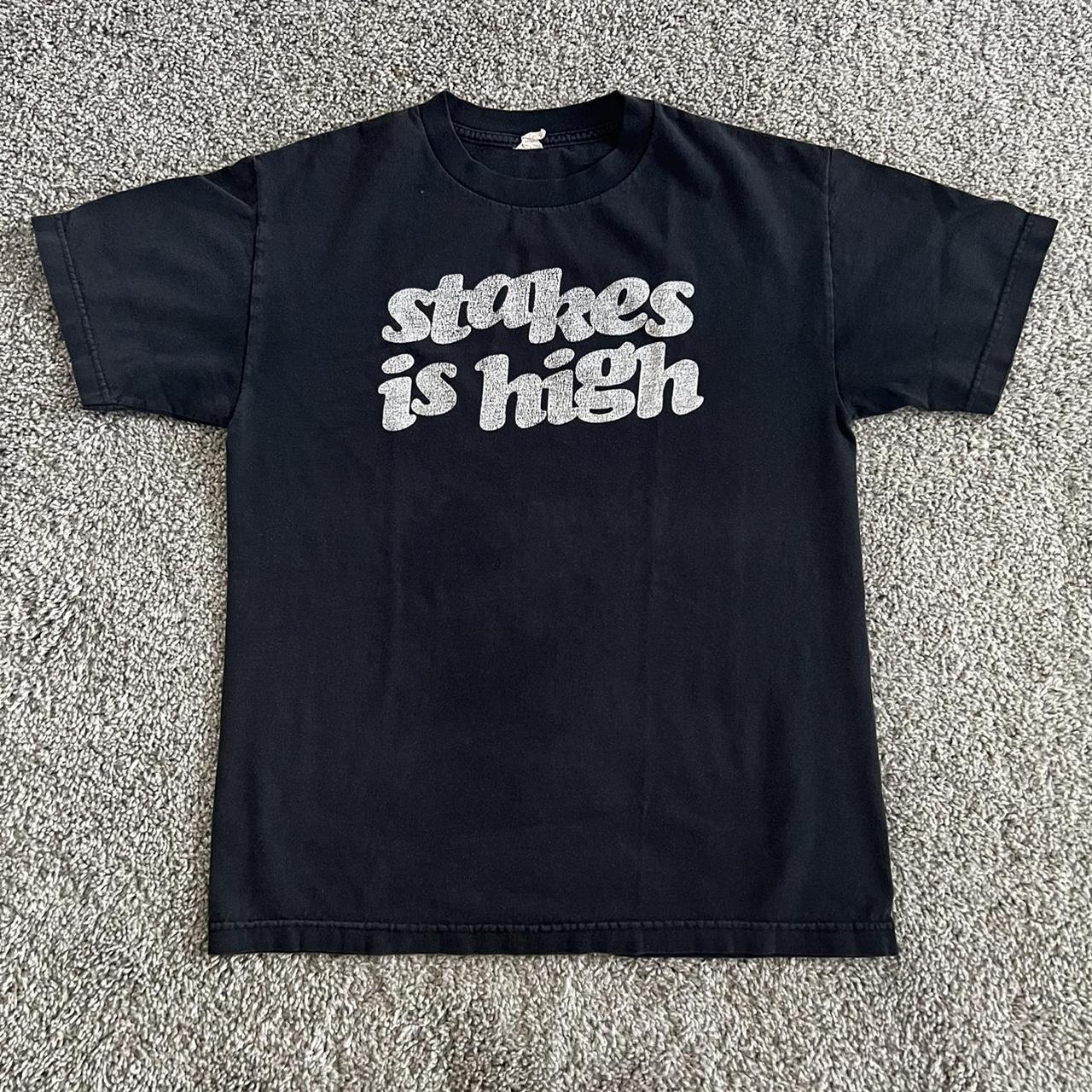 Vintage De La Soul Stakes is High t-shirt. Sz. M... - Depop Vintage De La Soul Stakes is High t-shirt. Sz. M... - Depop