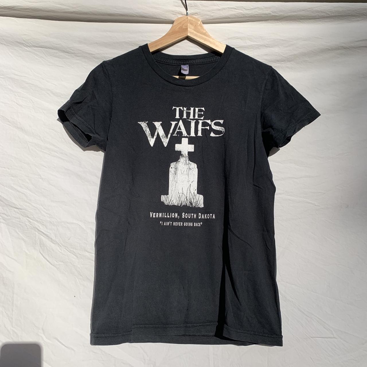 Super cute ‘the waifs’ tee by American apparel 🖤... | Depop