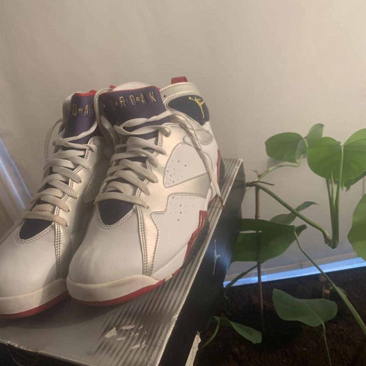 Jordan 7 retro olympic 2004 release worn a couple... - Depop