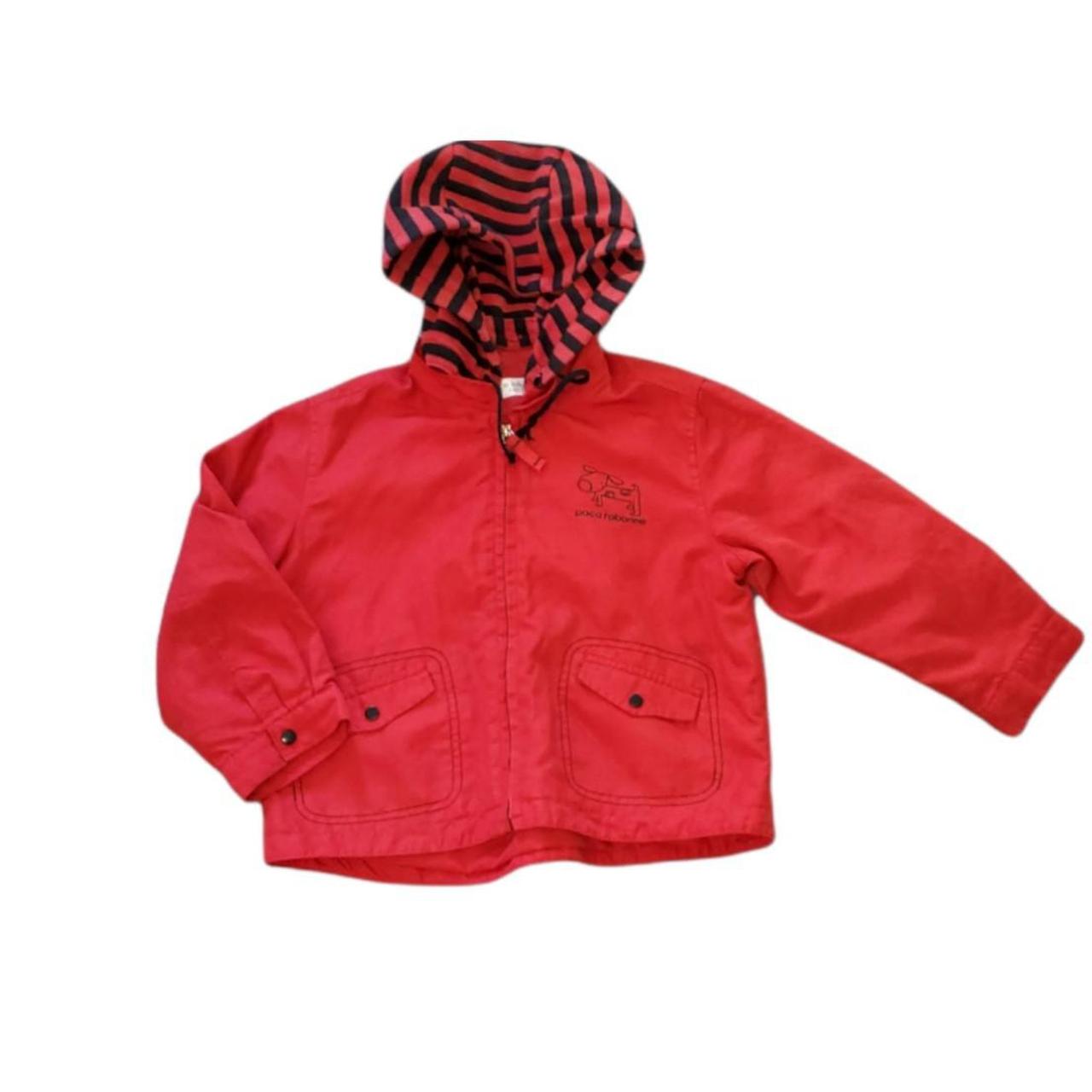 Paco Rabanne Red and Black Jacket | Depop