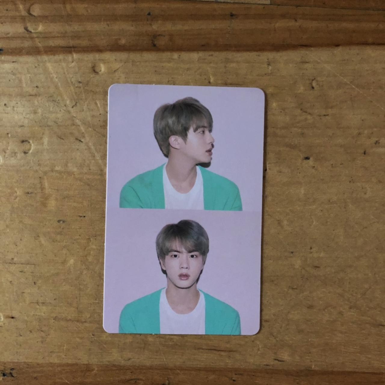 BTS JIN persona ver 1 photocard SOLD DO NOT BUY - Depop