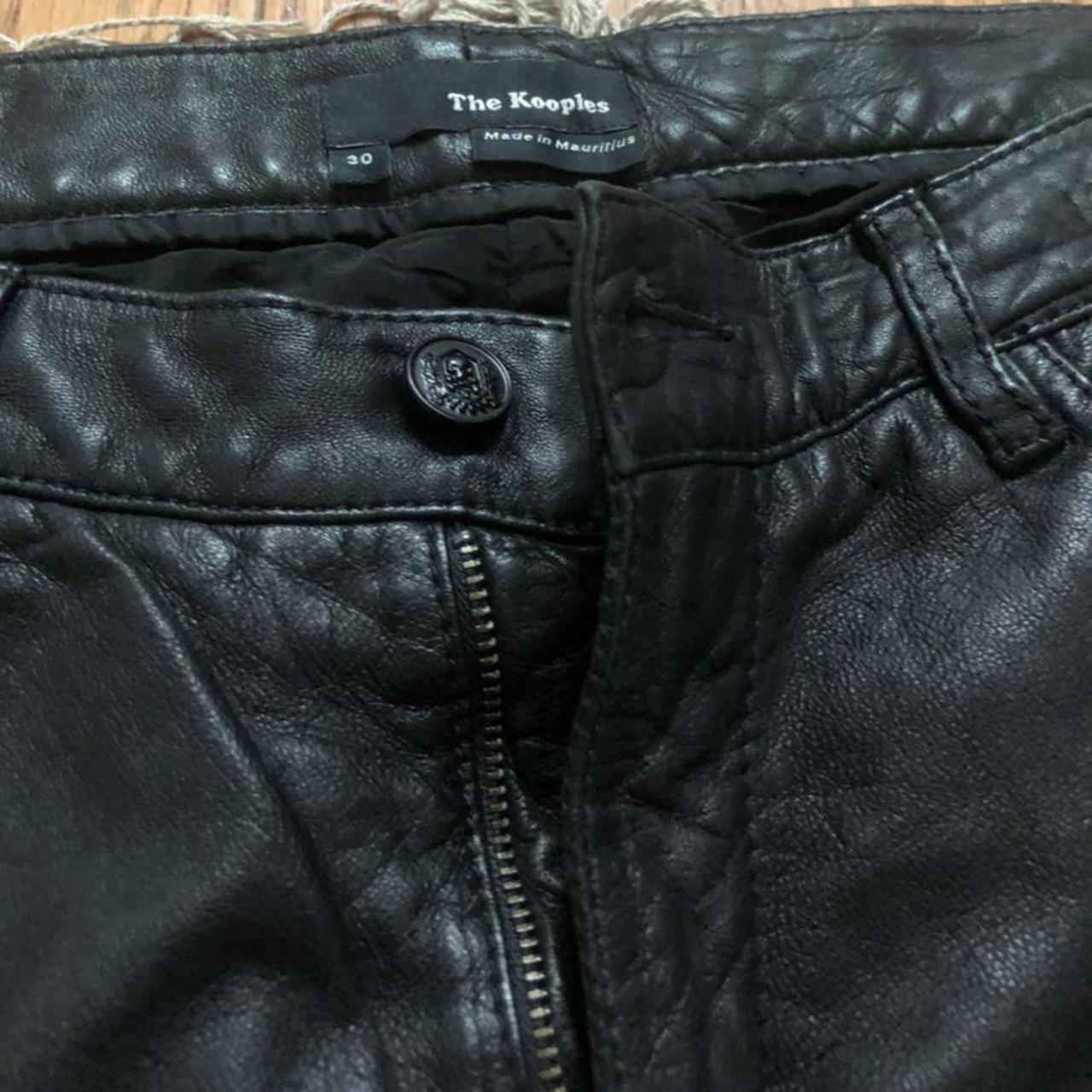 THE KOOPLES Skinny Leather Pants Size men’s... | Depop