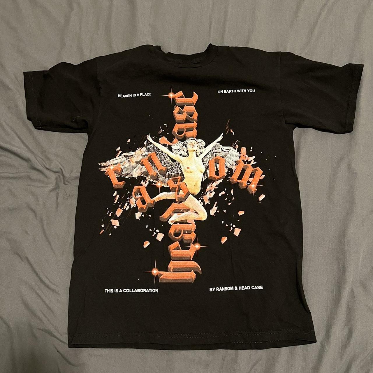 Ransom Men's Black T-shirt | Depop