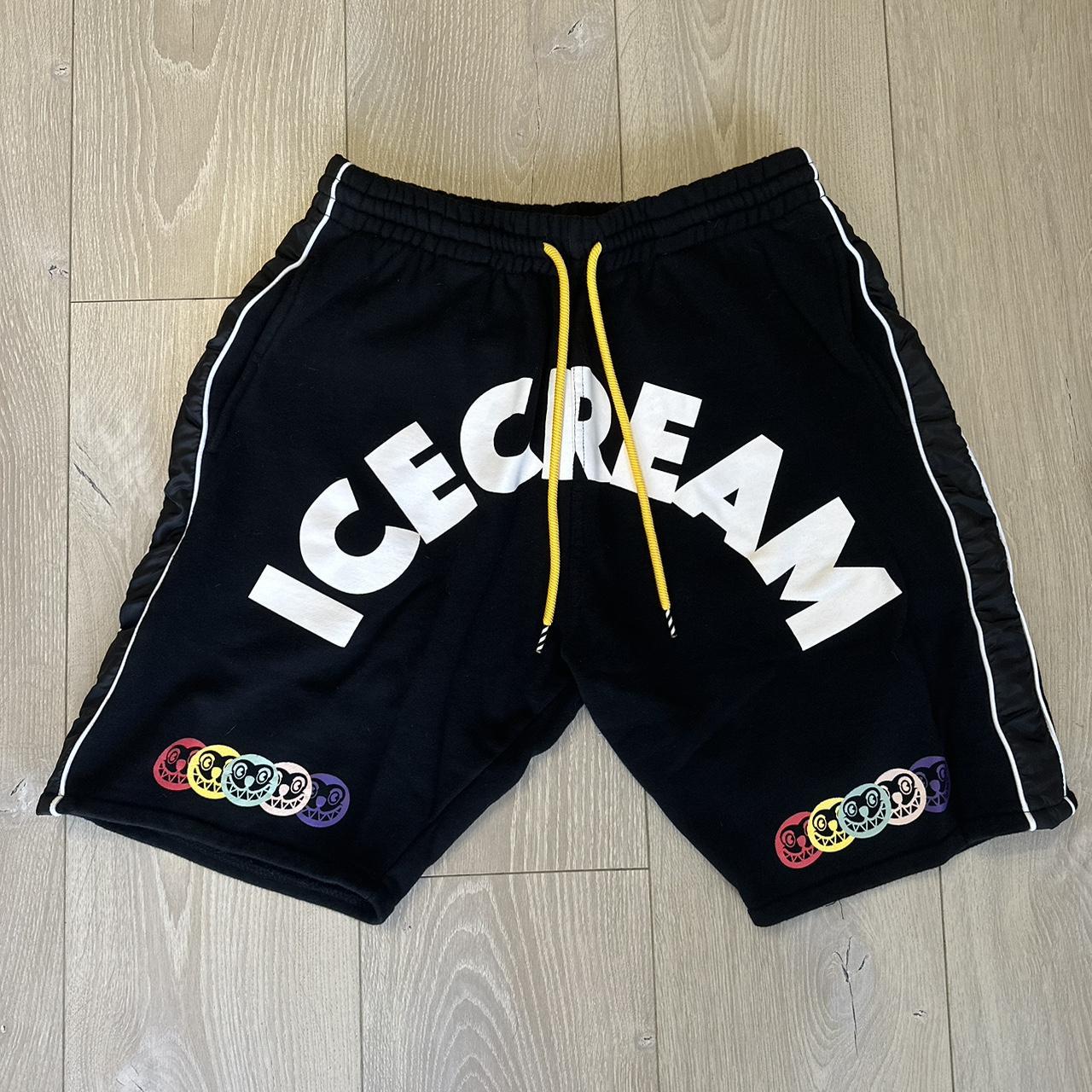 BBC Ice Cream Sweat Short in Black. Size 32, worn... - Depop
