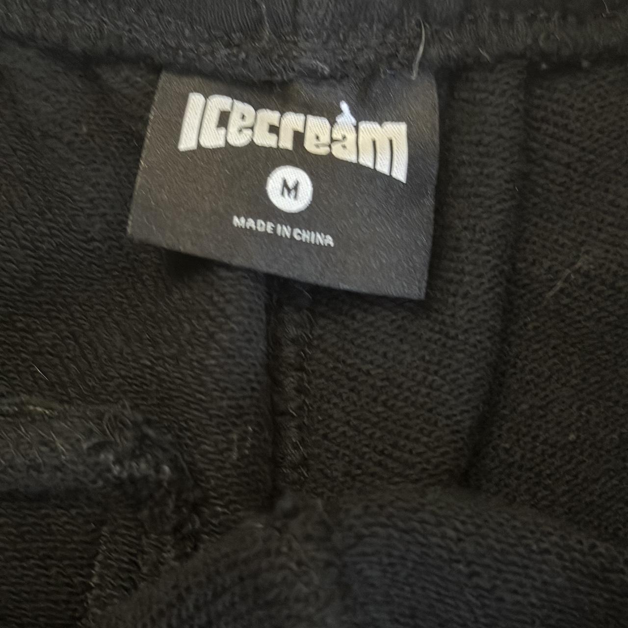 BBC Ice Cream Sweat Short in Black. Size 32, worn... - Depop