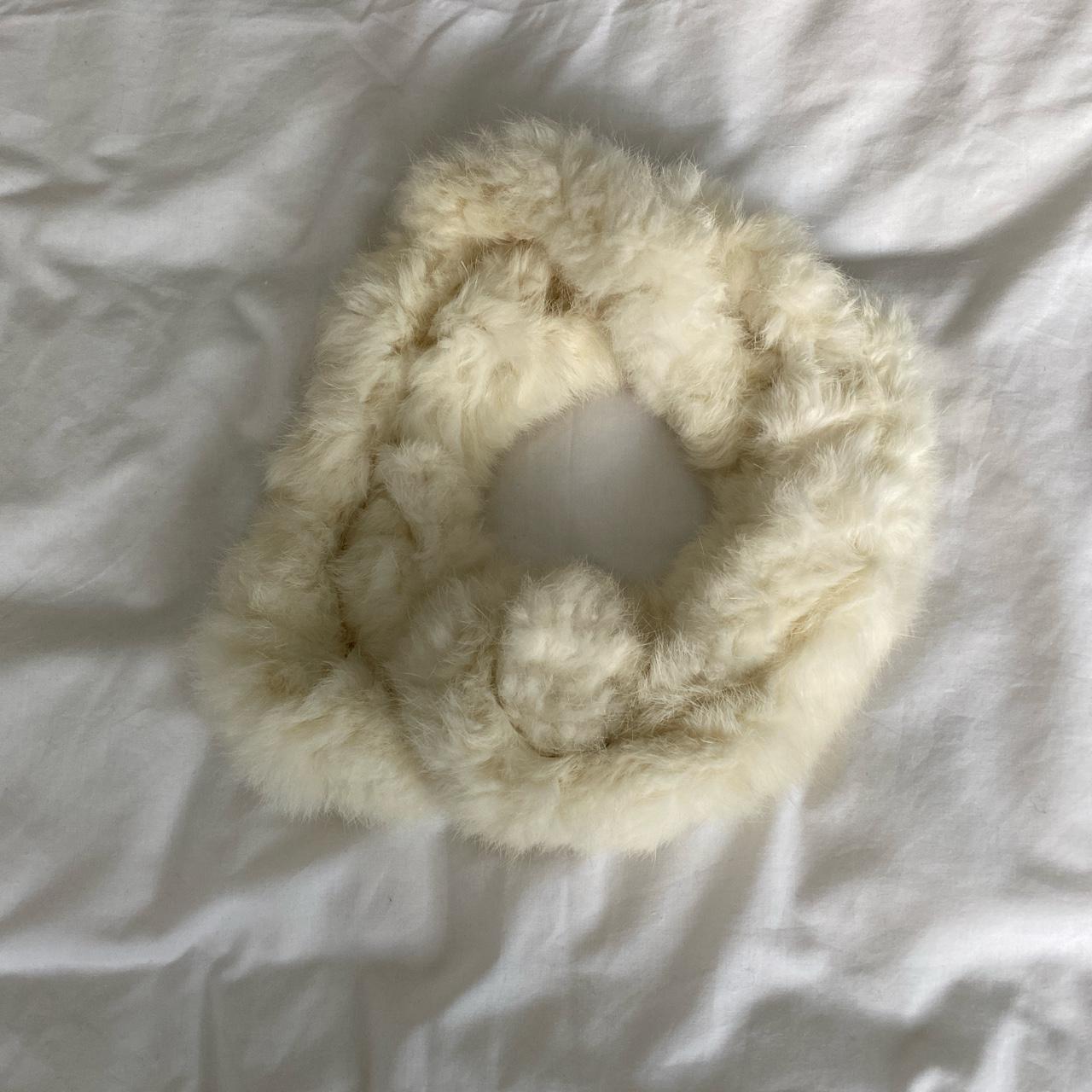 Real rabbit fur scarf - no marks or stains. Made... - Depop