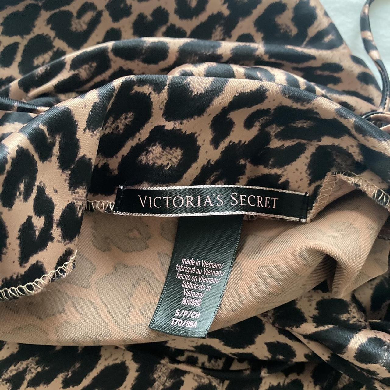 Victorias Secret Leopard Print Slip Dress Brand new... - Depop