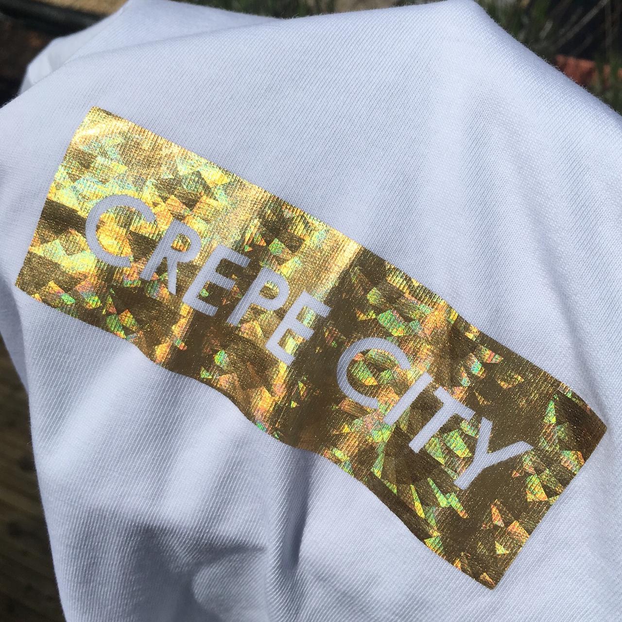 Crepe City Box Logo (Bogo) T-Shirt . Size M . 10/10... - Depop