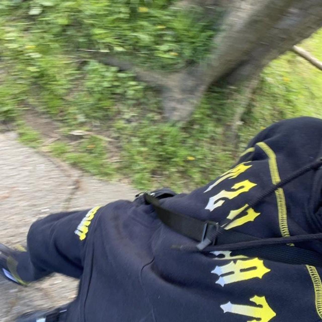 Trapstar X Central Cee Arch Panel Gradient... - Depop