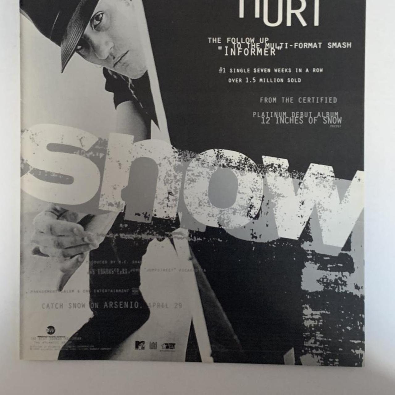 Snow Informer / Girl I’ve Been Hurt Vintage USA... - Depop