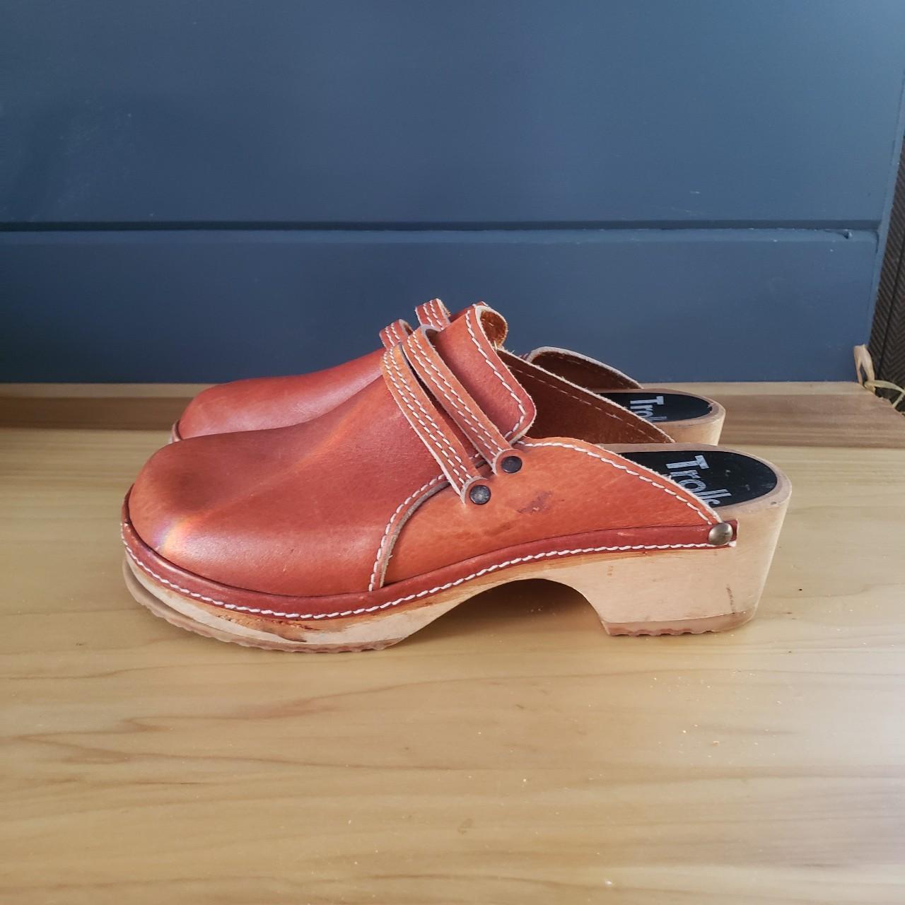 Women's Tan Clogs | Depop