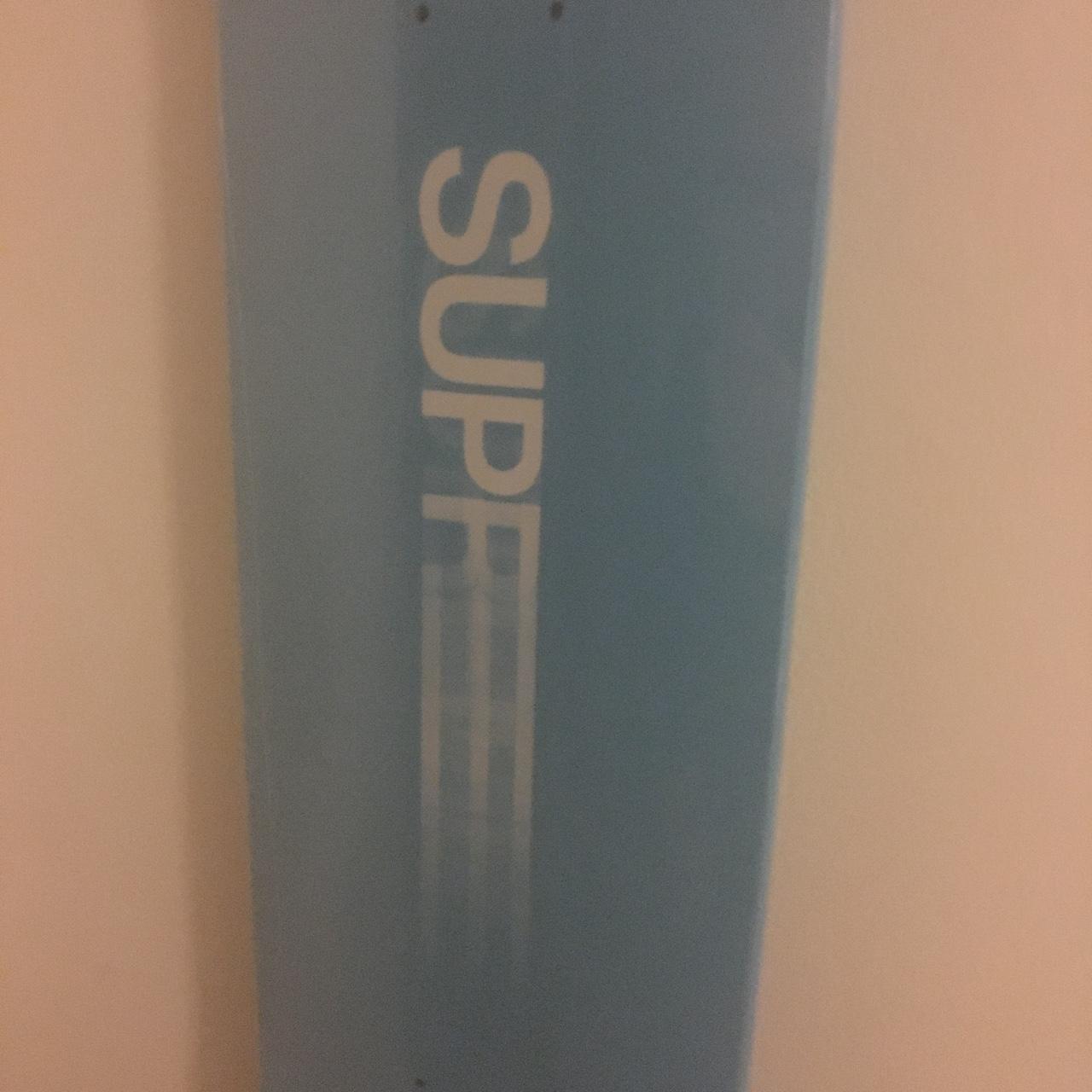 Supreme Blur Logo skate deck Blue, obviously Brand... - Depop