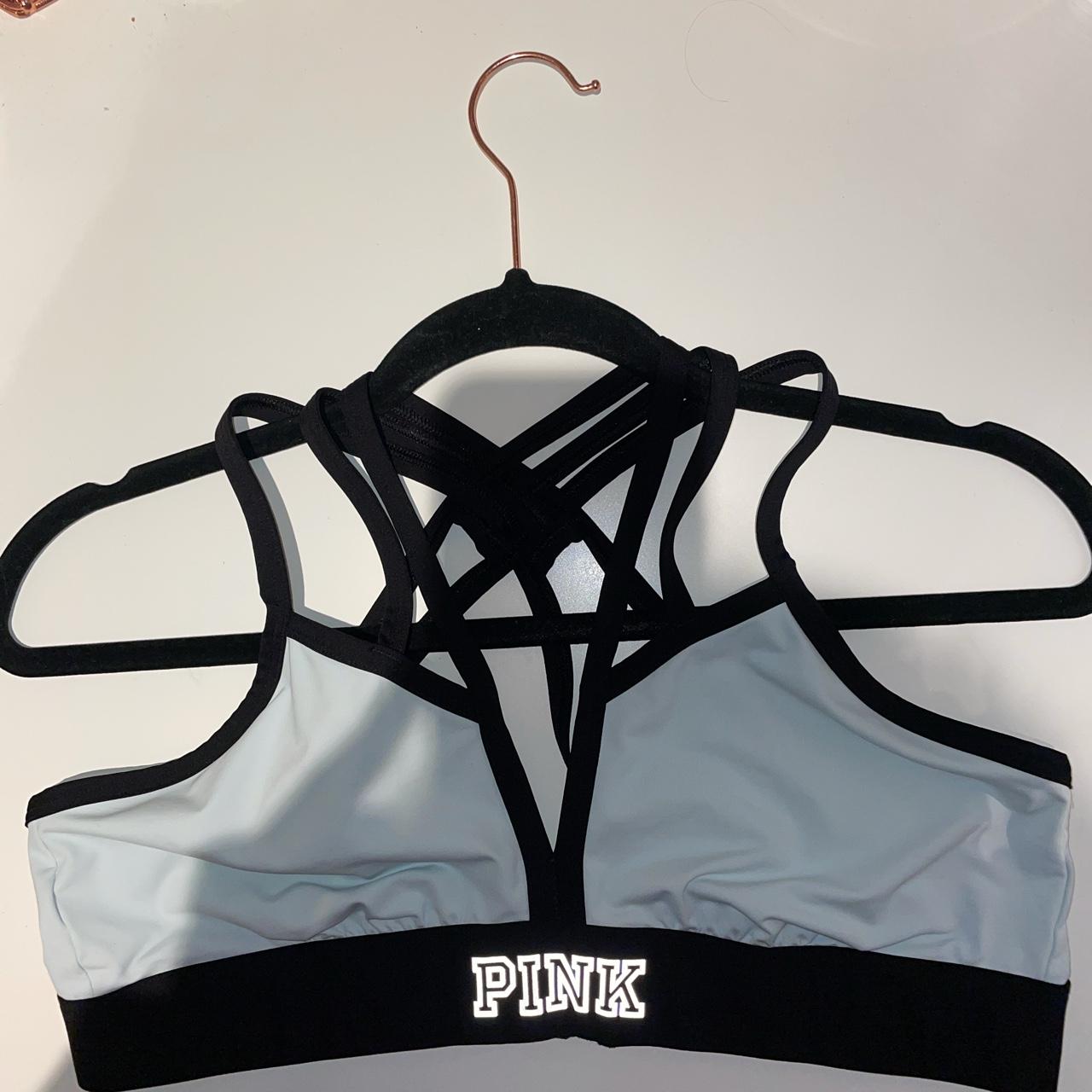 Victoria Secret PINK light blue ultimate lightly... - Depop