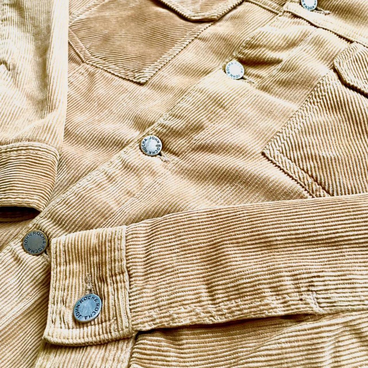 Vintage Rocha John Rocha Cord Trucker Jacket... - Depop