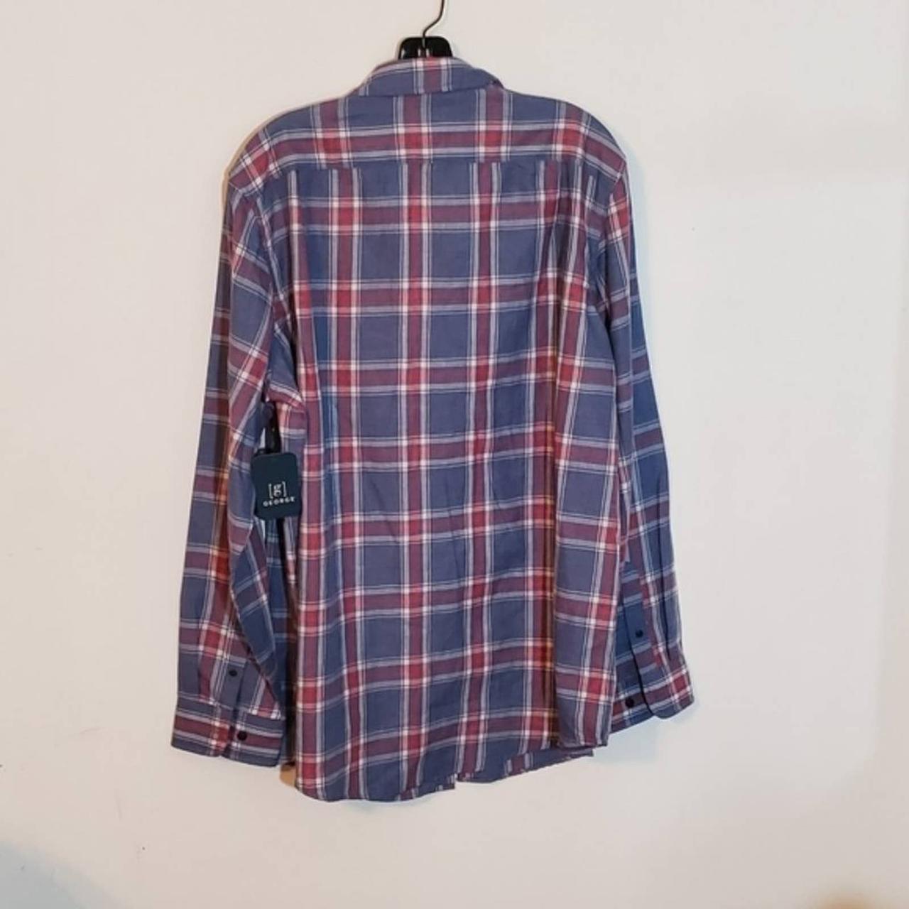 G George Classic Fit Long Sleeve Polyblend... - Depop