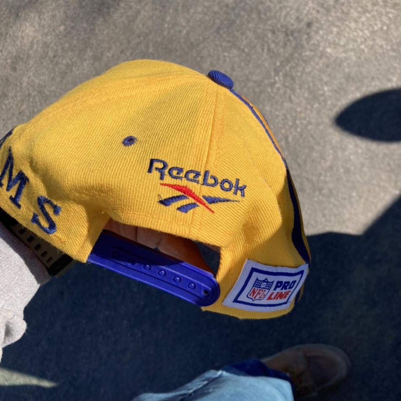 Vintage Los Angeles rams SnapBack Reebok - Depop