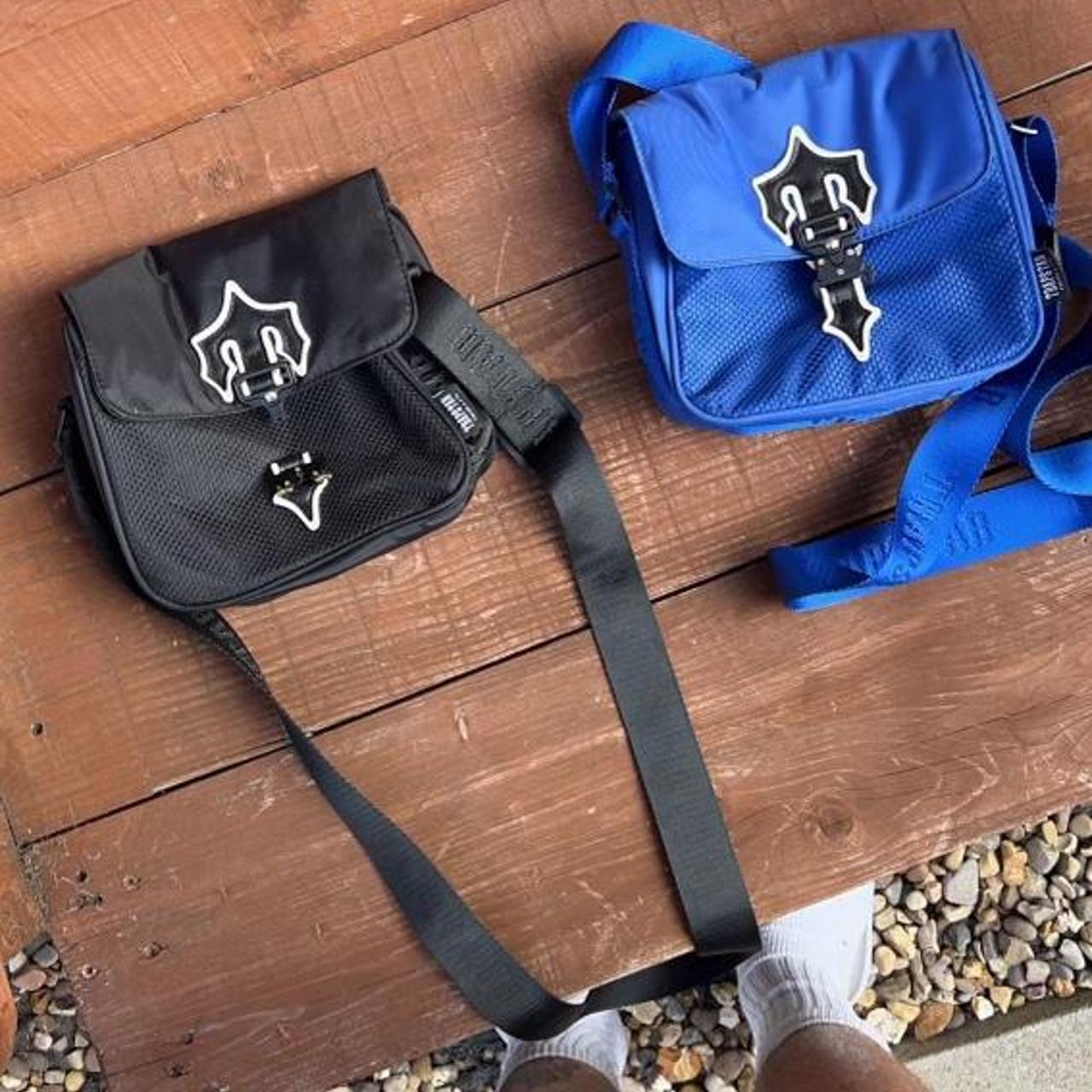 Trapstar Men's Blue Bag | Depop