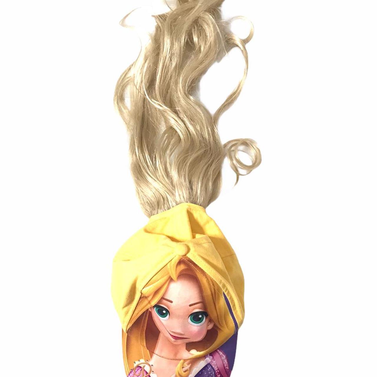 Disney’s Tangled Rapunzel ponytail hat/cap with 18”... - Depop