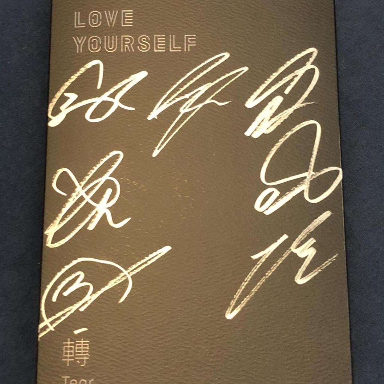 Looking for any signed albums of: BTS TXT STRAY... - Depop