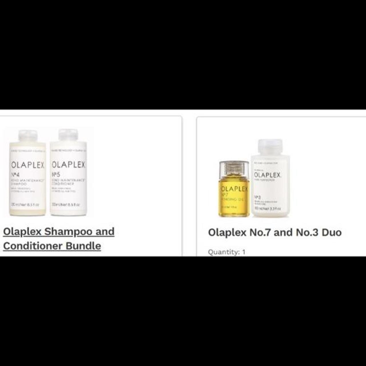 OPLAPLEX SHAMPOO NO4 AND CONDITIONER NO5 OLAPLEX... - Depop