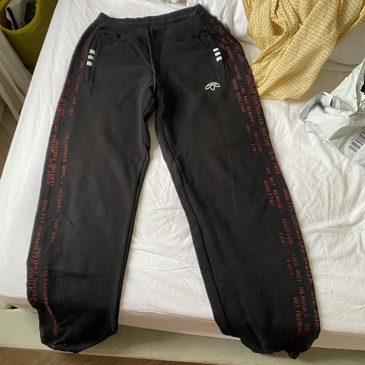 Alexander wang x adidas tracksuit bottoms. Bought... - Depop