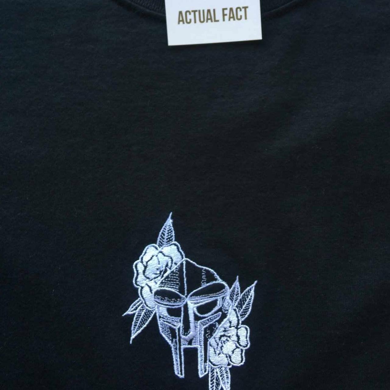 MF Doom Floral t shirt in black. Brand new with... - Depop