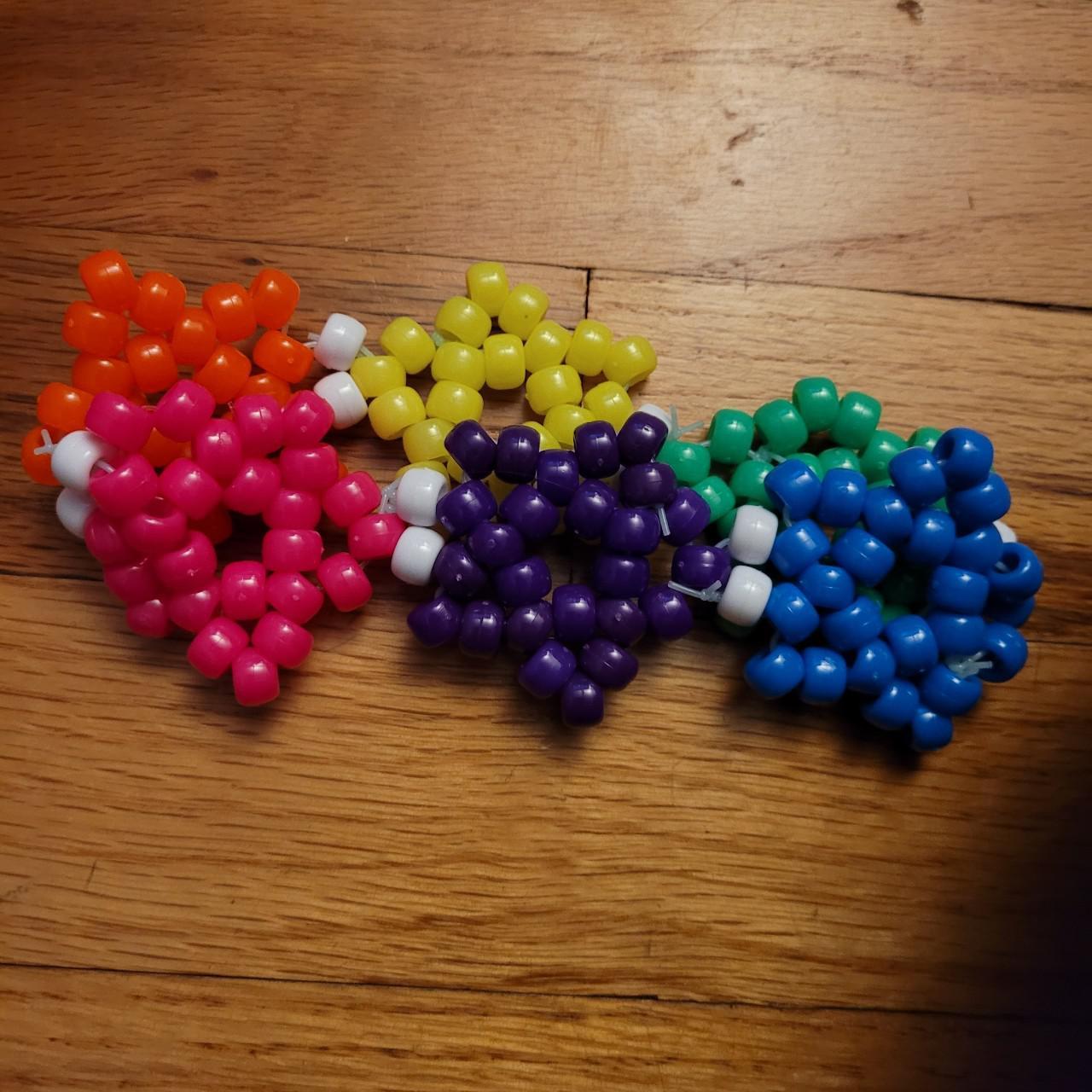 Kandi bundle Includes: -star bracelet -flower... - Depop