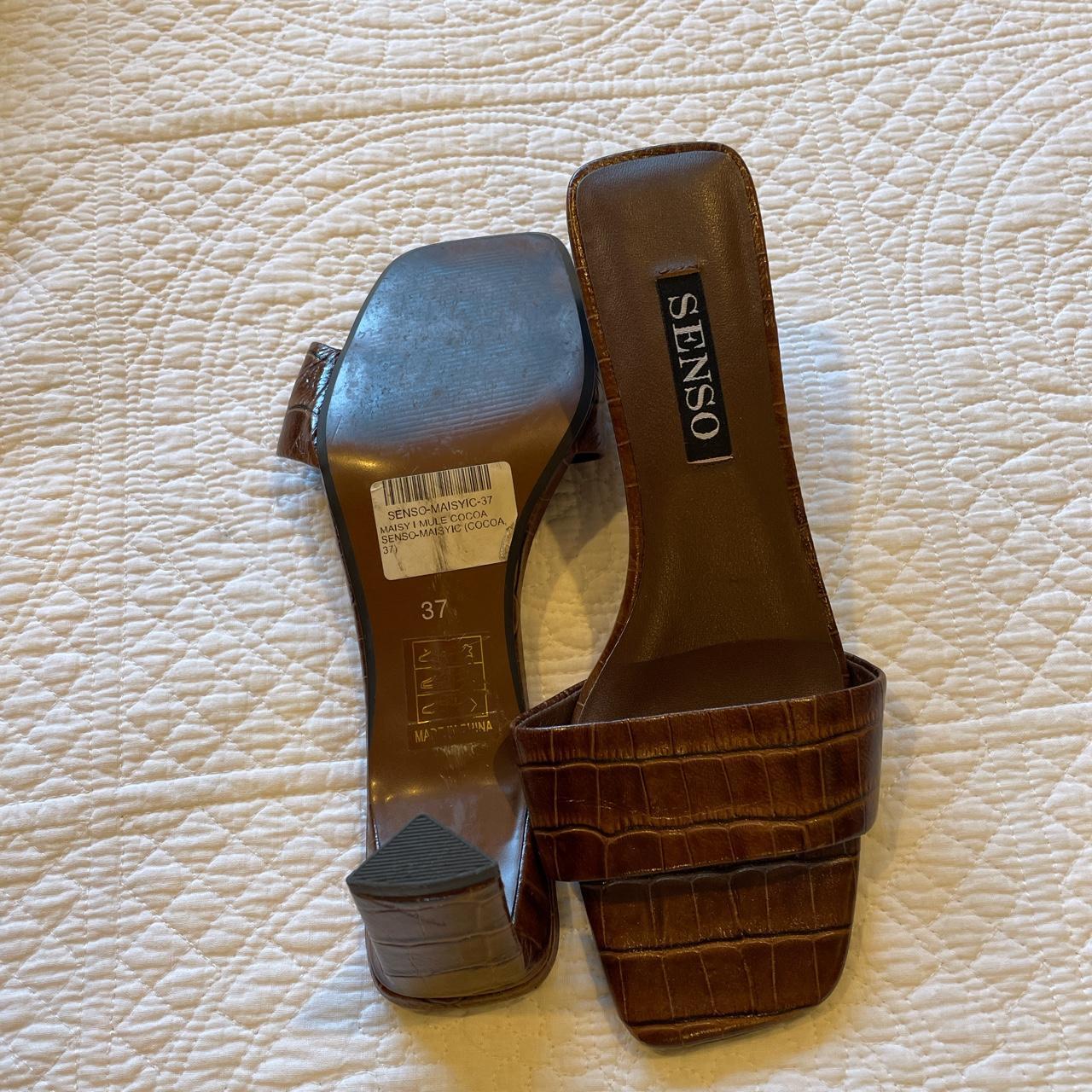 Senso Maisy heel choc brown 37 - hardly worn #senso - Depop