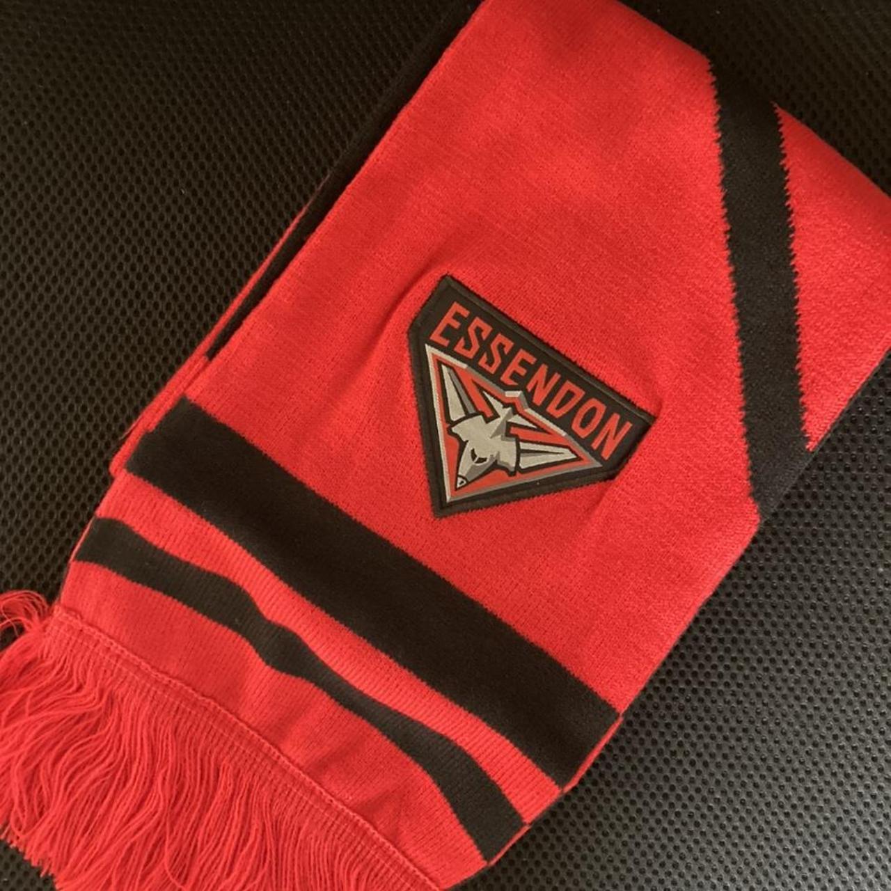 Men's Red and Black Scarf-wraps | Depop