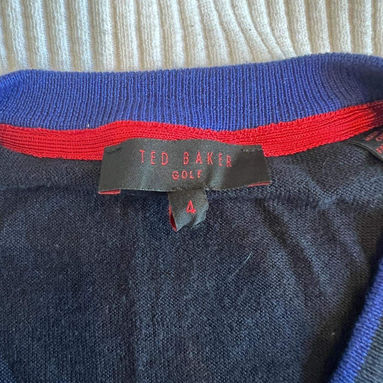 TED BAKER GOLF KNIT VEST - Depop
