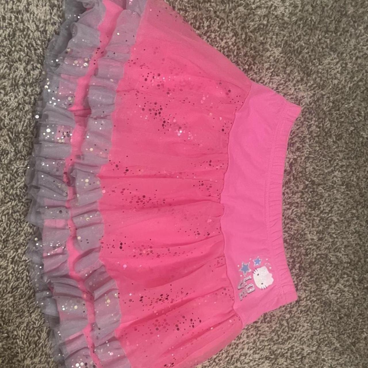Hello kitty hot pink skirt size L (10-12) - Depop