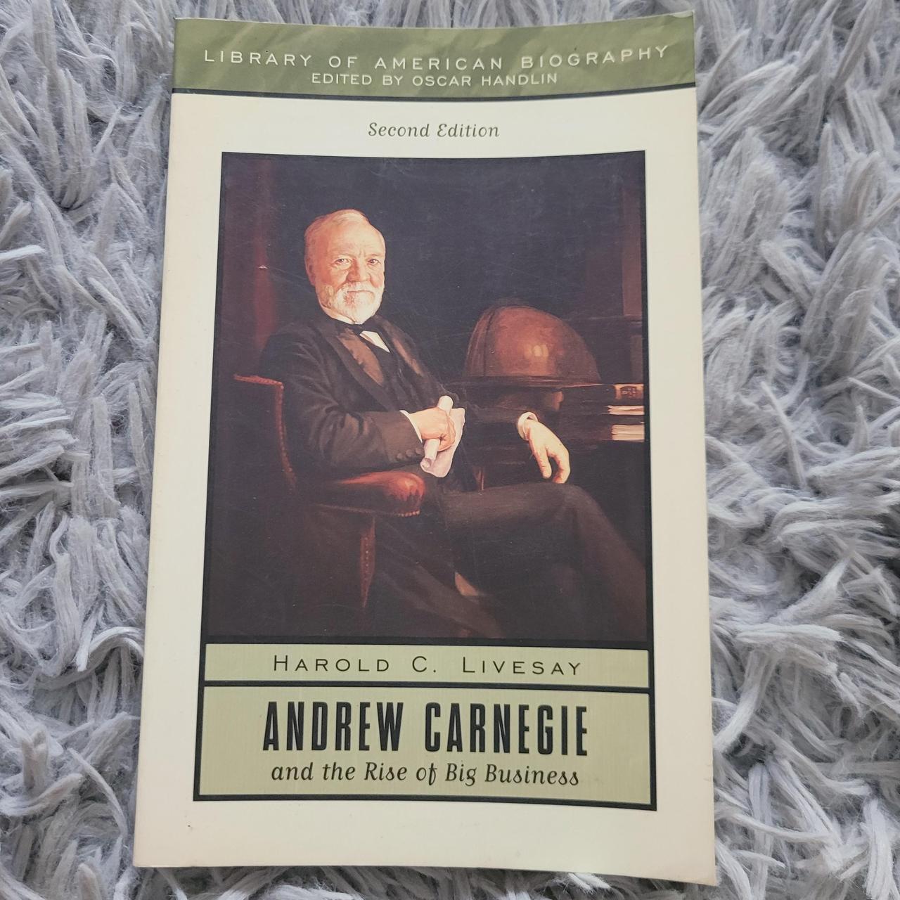Andrew Carnigie & The Rise of Business x Harold C.... - Depop