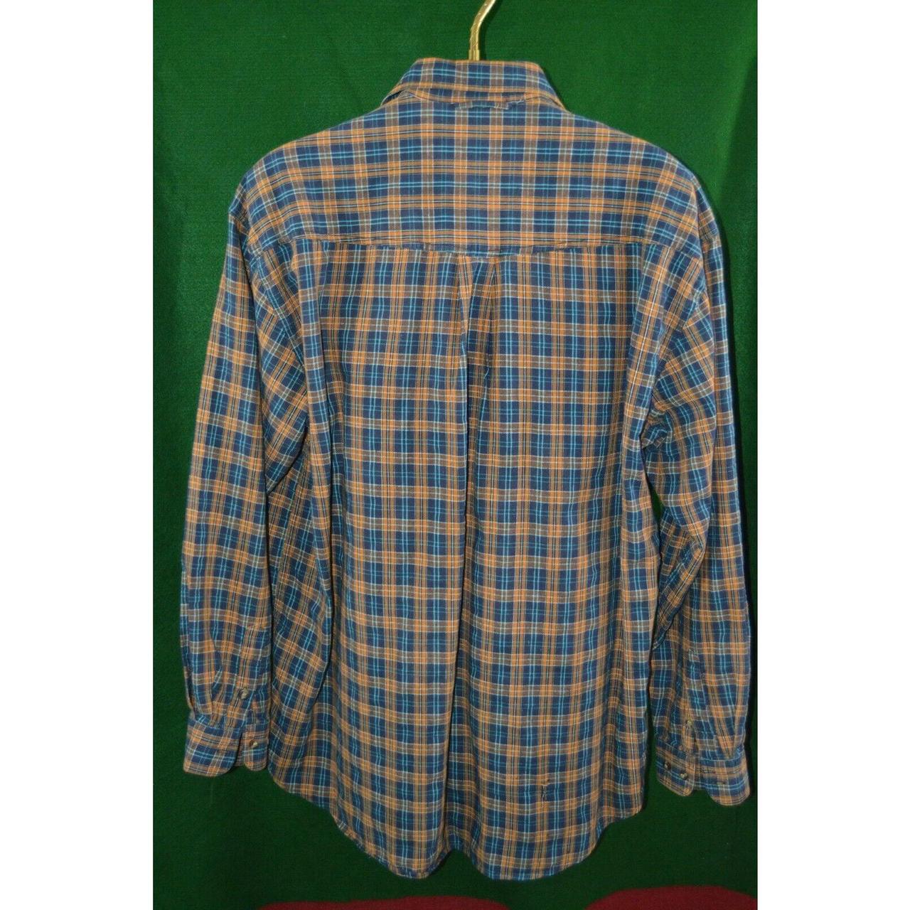 Roper / Men's Western / Brown / Blue Plaid L/S Shirt... - Depop