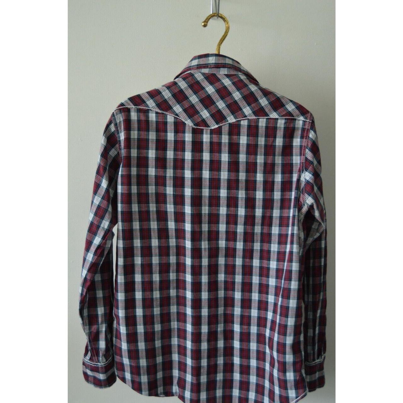 Red Snap Clothing Company Pearl Snap Men's Size... - Depop